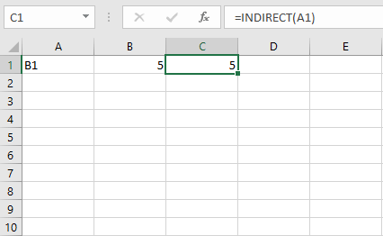 INDIRECTO en Excel | ¿Cómo se utiliza esta función? - IONOS