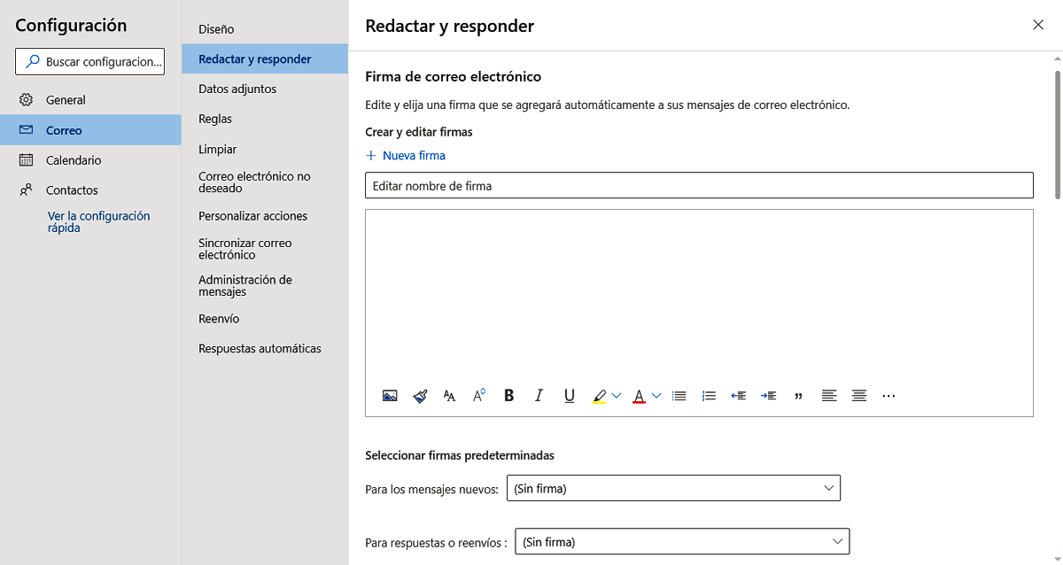 Cambiar tipo de letra en Outlook – Instrucciones paso a paso - IONOS España