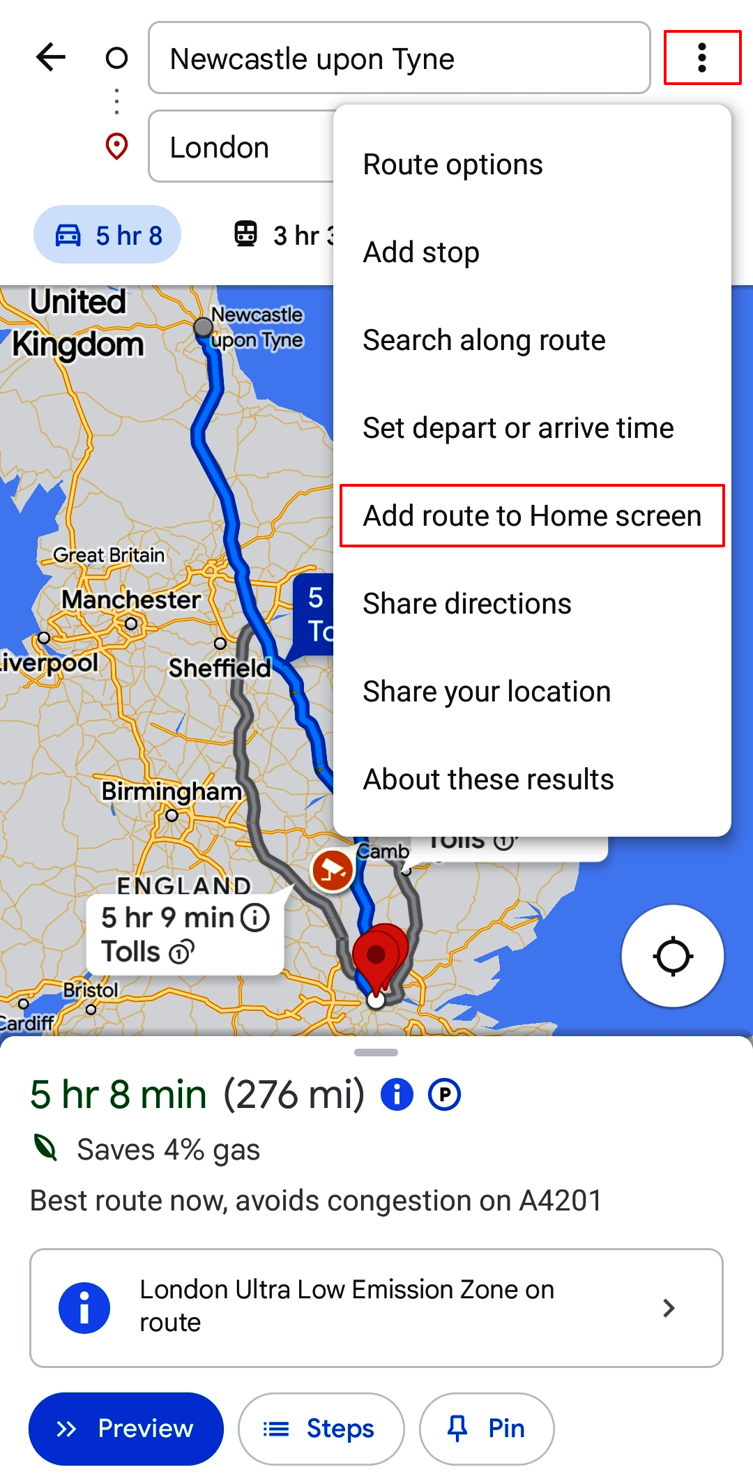Cómo guardar rutas en Google Maps - IONOS España